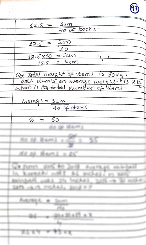 Solution Arithmetic Basics Lecture 14 Averagesdefinitionformula