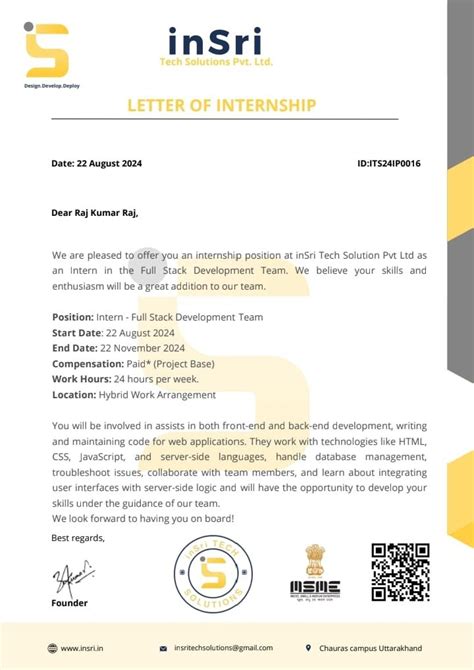 Raj Kumar Raj On Linkedin Fullstackdeveloper Internship