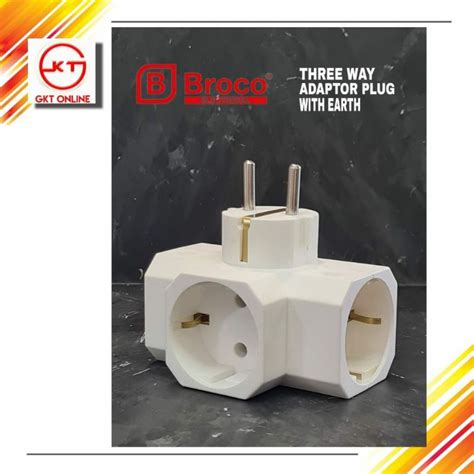 Jual Steker T Arde Broco Original Steker Lubang Broco Colokan T Arde Shopee Indonesia