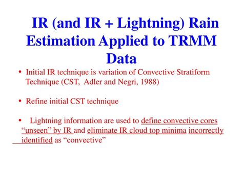 combining goes r and gpm to improve goes r rainrate product ppt download