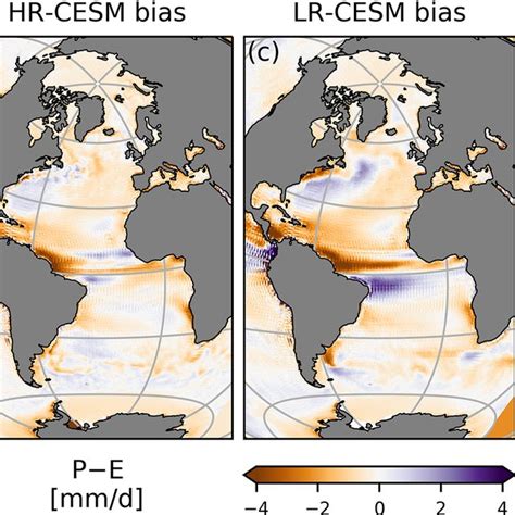 Precipitation Minus Evaporation The Observed Era Interim 1980 2010