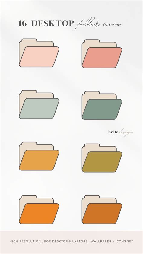 Desktop Computer Folder Icons Aesthetic Pastel Folder Icons For Mac Png