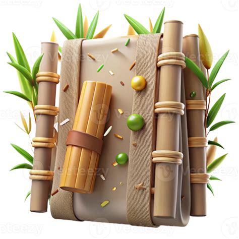 Magnificent Artistic Canvas Texture With Bamboo Natural Texture