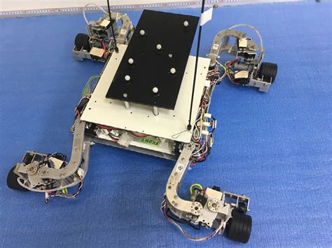 Experimental Robot Whose Legs Each Has A Servo Motor At Each Joint And Download Scientific