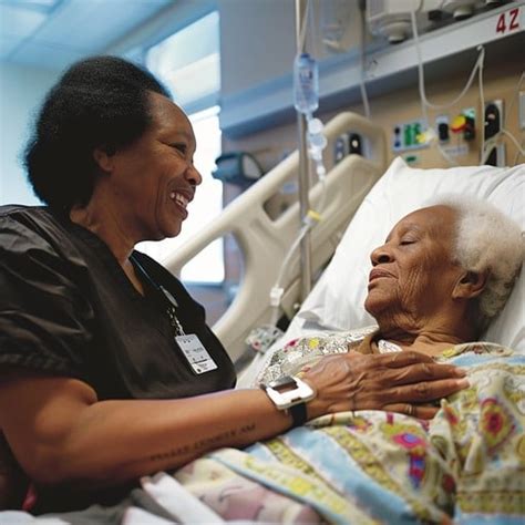 Free Caring Nurse Moment Image Nurse Elderly Hospital Download At