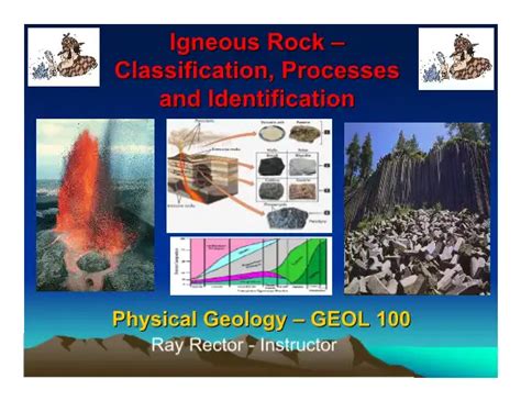 Igneous Rock Classification Processes And Identification Docslib