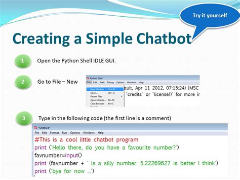 Lesson 4 Using Variables In Python Creating A Simple Chatbot Program Ppt Video Online Download