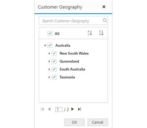 ASP NET Web Forms Pivot And OLAP Browser Syncfusion