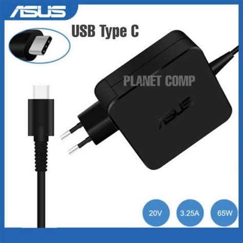Promo Adaptor Charger For Laptop Asus Usb Type C W V A Original Diskon Di Seller