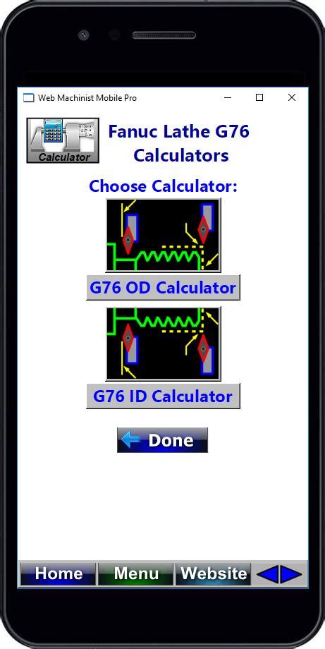 G76 Cnc Lathe Threading Programming Calculator Apk For Android Download