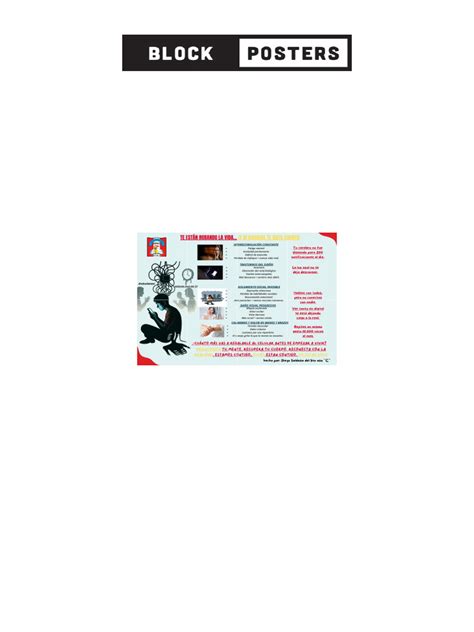 A4 Portrait Block Poster Setup Guide Pdf