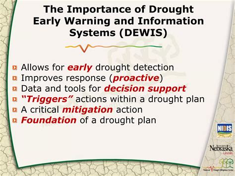 Overview Of Drought Indicators And Their Application In The Context Of A Drought Early Warning