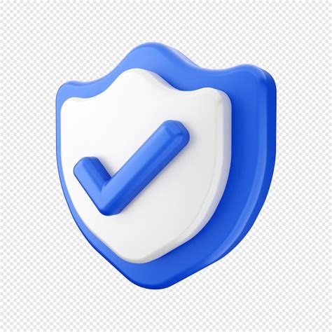 Premium Psd 3d Verification Icon Illustration Render