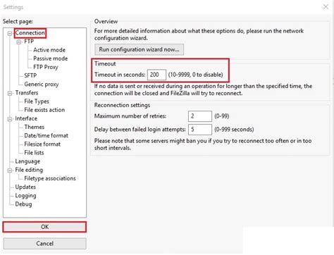 How To Resolve The Connection Timeout Error In Filezilla Ftp Web Hosting Knowledge Base