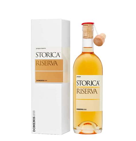 Grappa “storica Riserva” Domenis 1898 Con Astuccio Bernardi Store