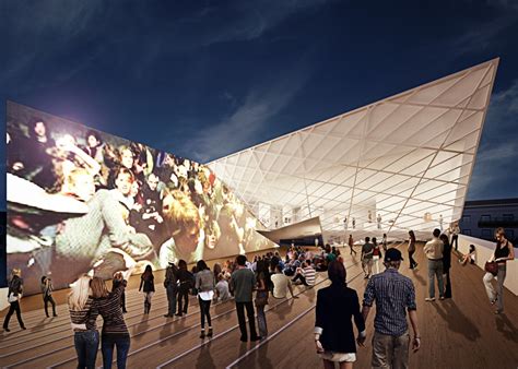 Libeskind Designs White Concrete Museum For Lithuanian Art