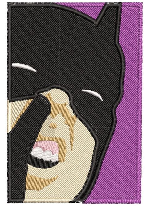 Embroidery Pattern Batman Nose Age Store Designs