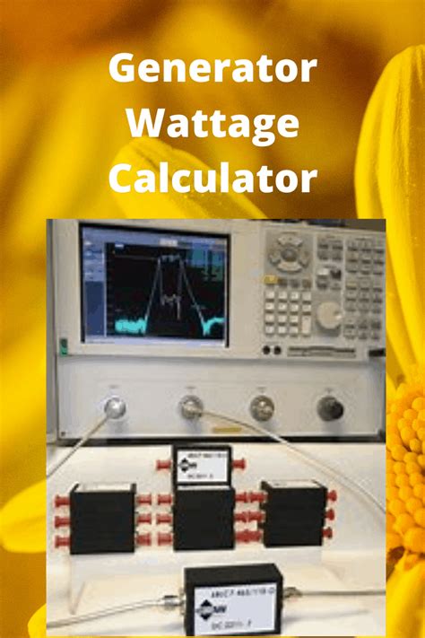 Generator Wattage Calculator Online Generators Zone