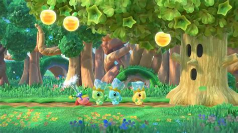 Kirby Star Allies Clip Offers A Look At The Whispy Woods Boss Fight
