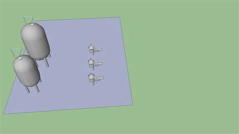 Sunflower Oil Refining Unit 3d Warehouse