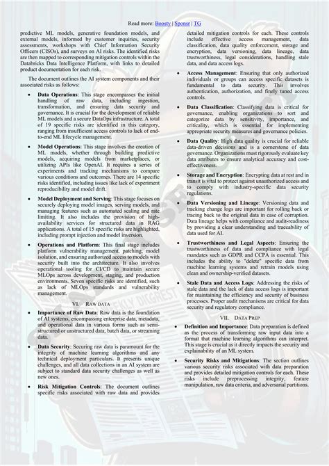 The Databricks Ai Security Framework Dasf Pdf