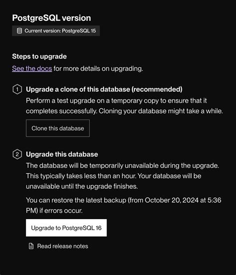 Upgrading Your Render Postgres Version Render Docs