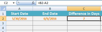 Three Ways To Add Subtract Dates In Excel
