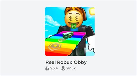 Ive Made Real Free Robux Obby Youtube
