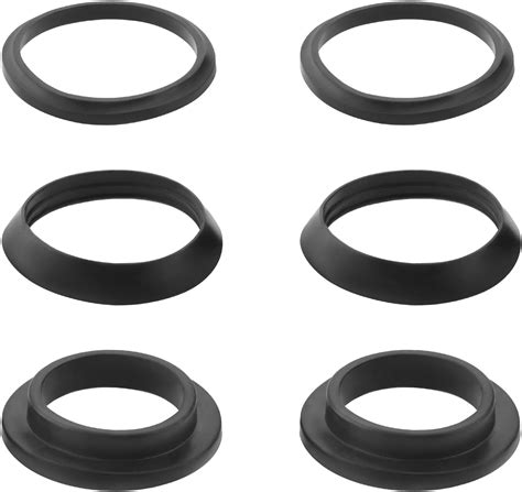 ECSiNG 2 Set Seal Set for 1 ¼ Inch Siphon Rubber Seal Flat Wedge Seal Replacement for 1 1 4 Inch
