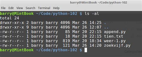 Python 102 Bestanden Lezen En Schrijven Lesmateriaal Van Barry Voeten