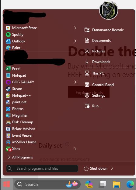 Custominzing Start With Windows Start Menu Forum Post By Trevanoc