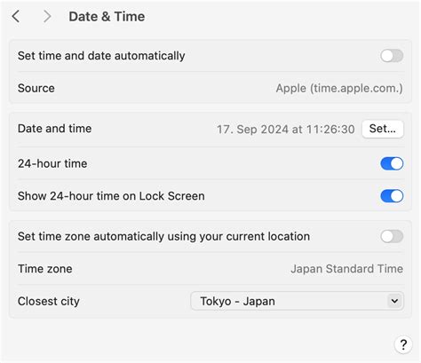 Time How To Set Force A Timezone Ask Different