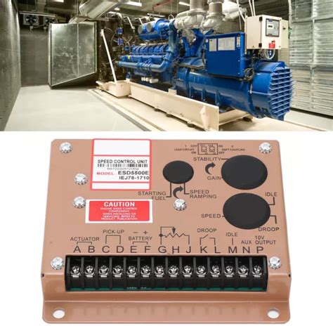 Engine Speed Regulator Generator Electronic Control Module Genset Parts