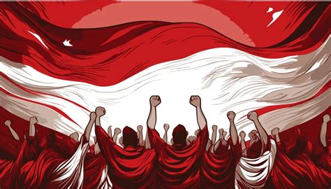 Premium Vector Background Illustration About Hari Pahlawan Indonesia