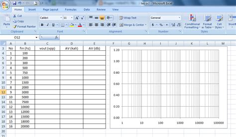 Membuat Grafik Semilog Pada Excel ~ Yuniarto Triadi