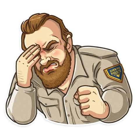 Набор стикеров для Telegram «Очень странные дела Очень странные дела Страна