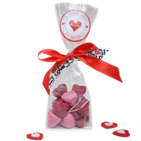 Шоколадови Бонбони Сърца Св Валентин Торти Чочко