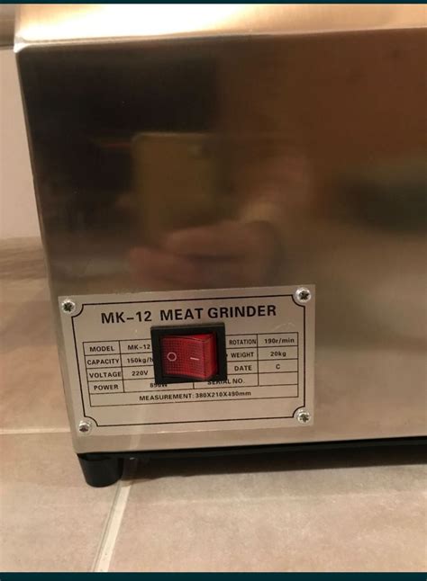 Професионална месомелачка МК-12 850W с. Крумово • OLX.bg