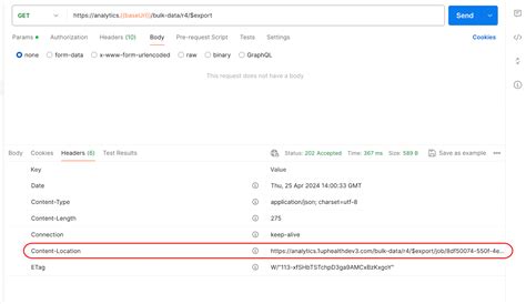 Export Bulk Data