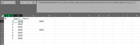 Excel Vlookup Unique Nth Value Based On Criteria Stack Overflow