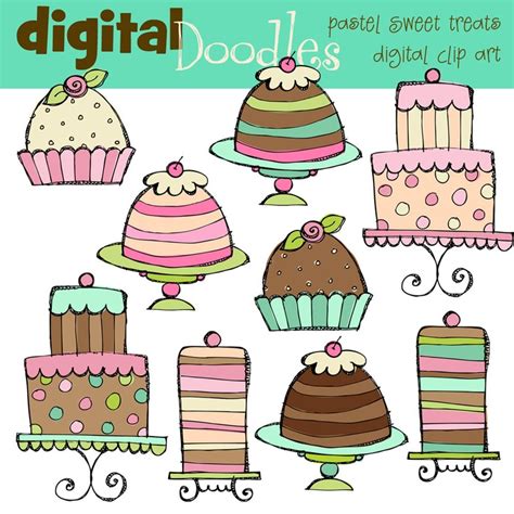 Sweet Treats Clipart Add A Delicious And Whimsical Touch To Your Designs