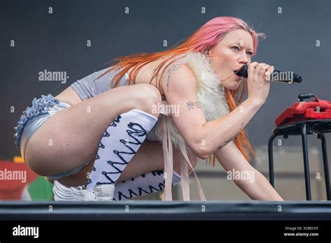 Rhian Teasdale Of Wet Leg Performing Live In Oslo On 7 August 2025