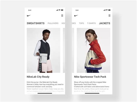 Nike Store Ui Redesign By Sungjinbae On Dribbble