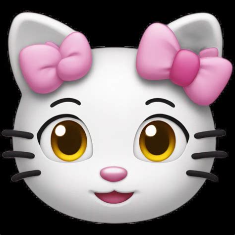 Hello Kitty Emoji Ai Emoji Generator