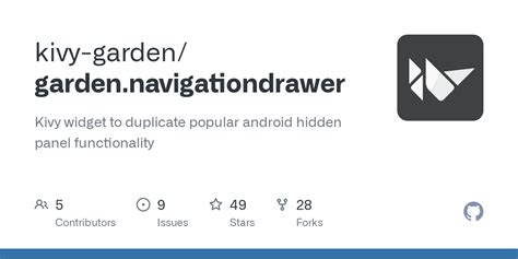 Github Kivy Gardengardennavigationdrawer Kivy Widget To Duplicate Popular Android Hidden