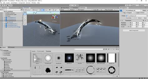 Fxink Sword Slash By Eric Wangunity Vfx Artist