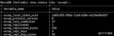 基于galera Cluster集群实现mysql数据库的高可用