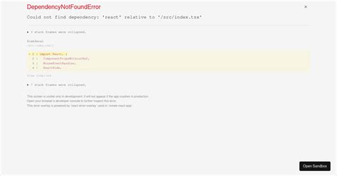 React Full Screen Examples CodeSandbox