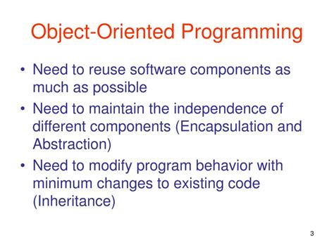 Ppt Object Oriented Programming Powerpoint Presentation Free