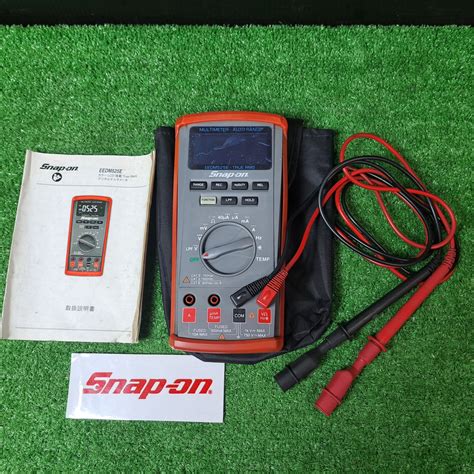 スナップオンsnap On デジタルマルチテスター Eedm525e 自動車 車両用 メンテナンス 【岩槻店】 アクトツールオンラインショップ